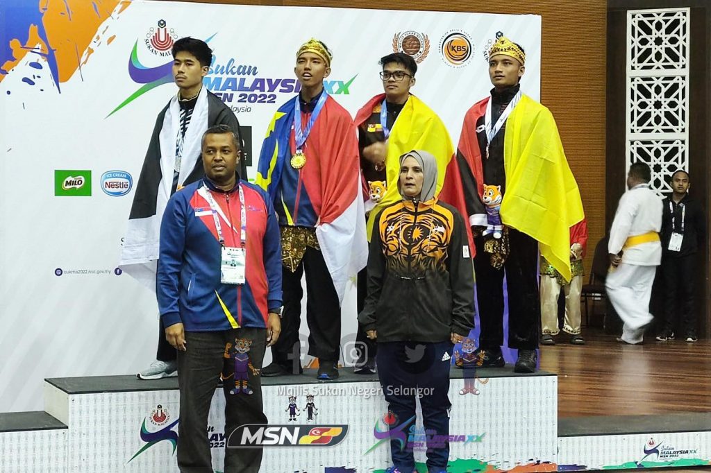 Muhammad Syamim Aysraf Bin Zaidi menyumbangkan pingat GANGSA – TEAM ...