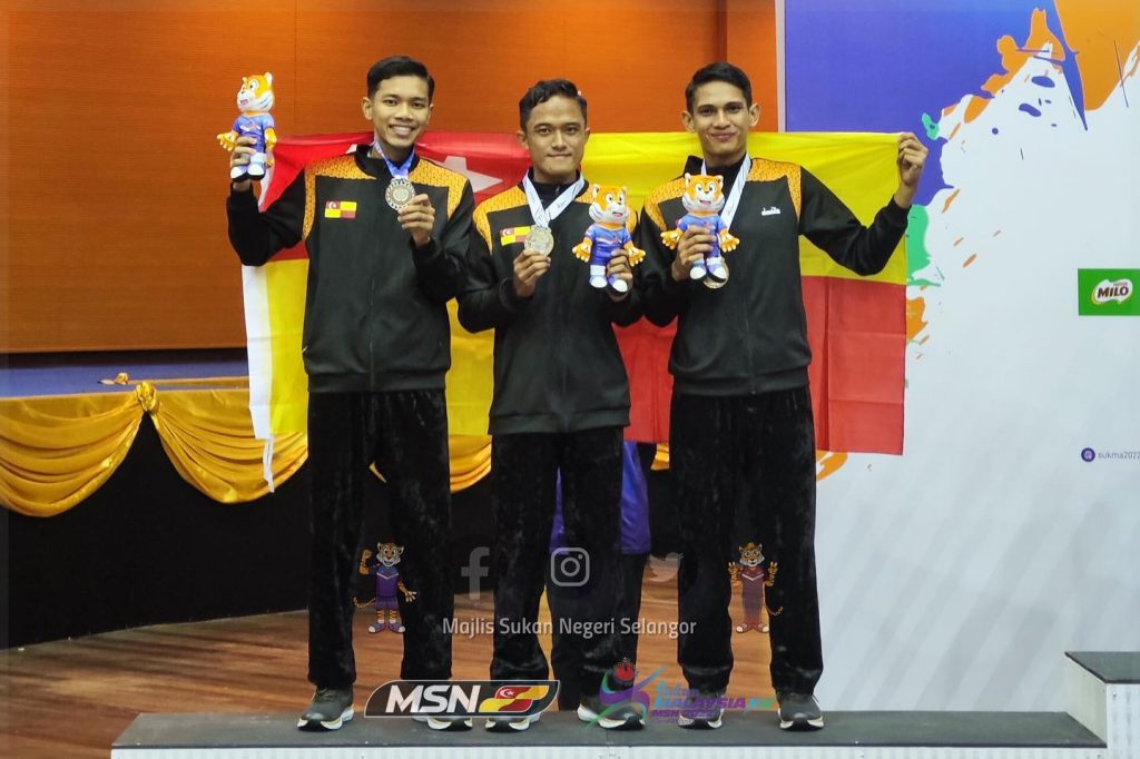 Pasukan Pencak Silat Negeri Selangor menyumbangkan pingat PERAK – TEAM SUKMA SELANGOR 2022